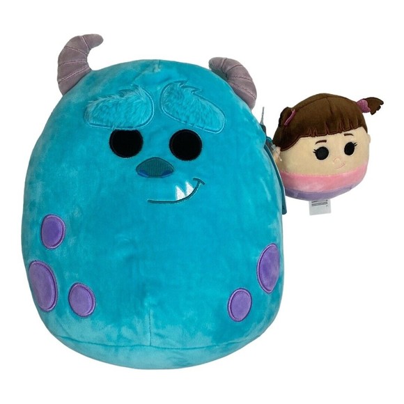 Kellytoy | Toys | Squishmallow Disney Monsters Inc Sully With Mini Boo ...